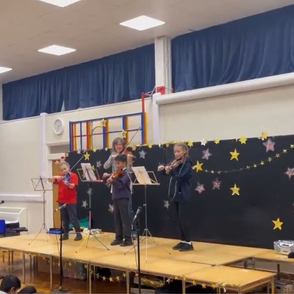 Beechfield School - Violin Assembly