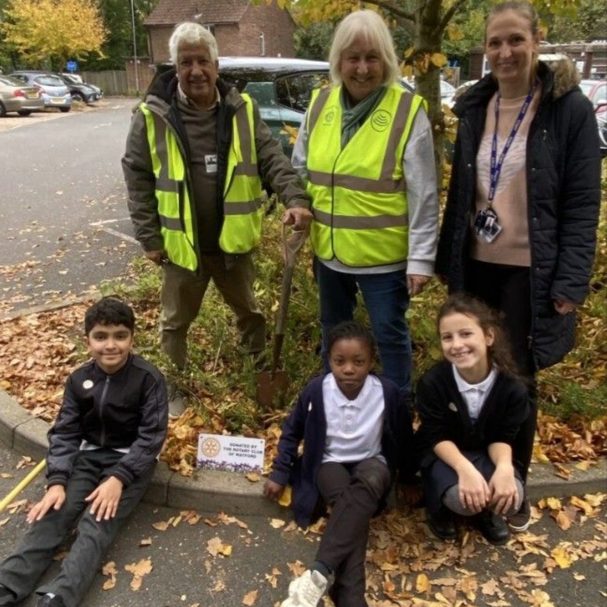 Beechfield School - Visit from The Rotary Club